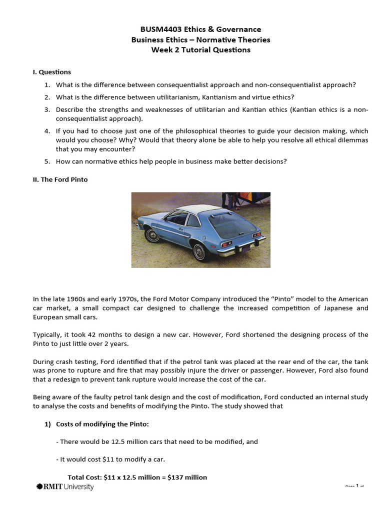 Week 2 Tutorial Questions | PDF | Traffic Collision | National Highway ...