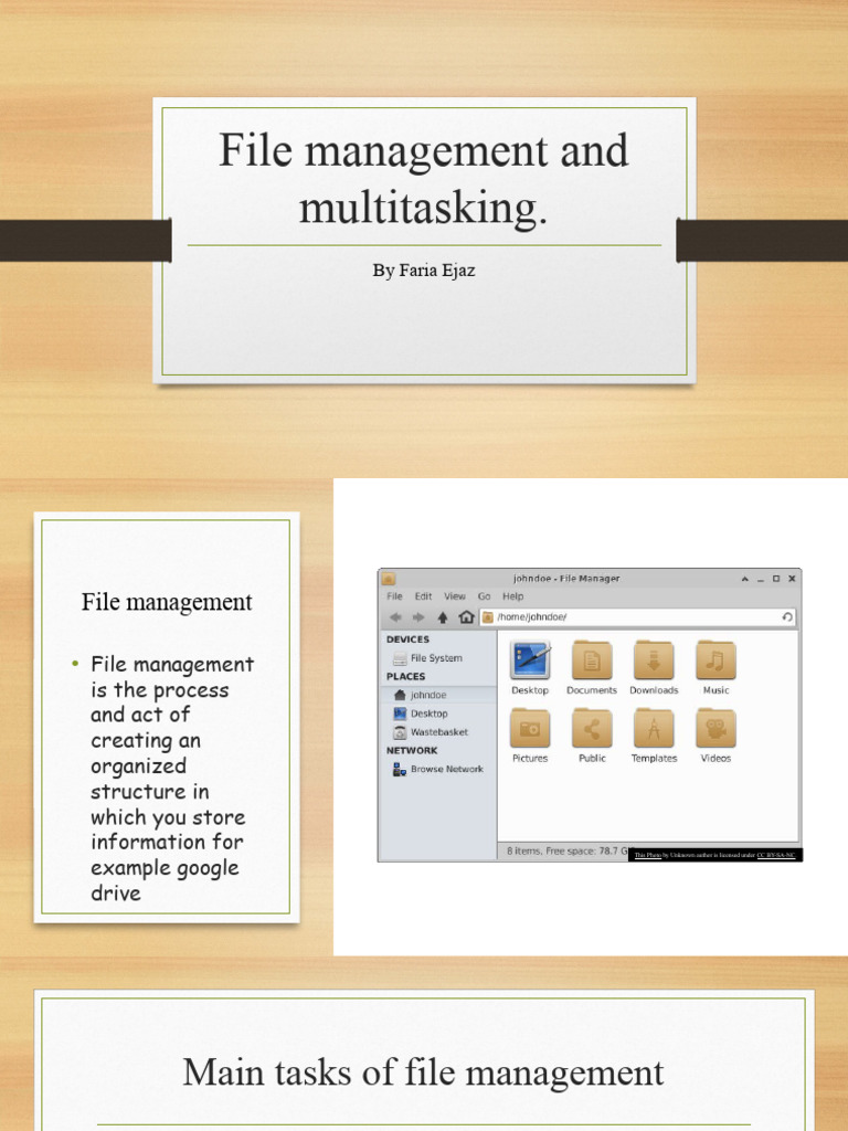 File Management and Multitasking (Full Information Required For Olevel ...