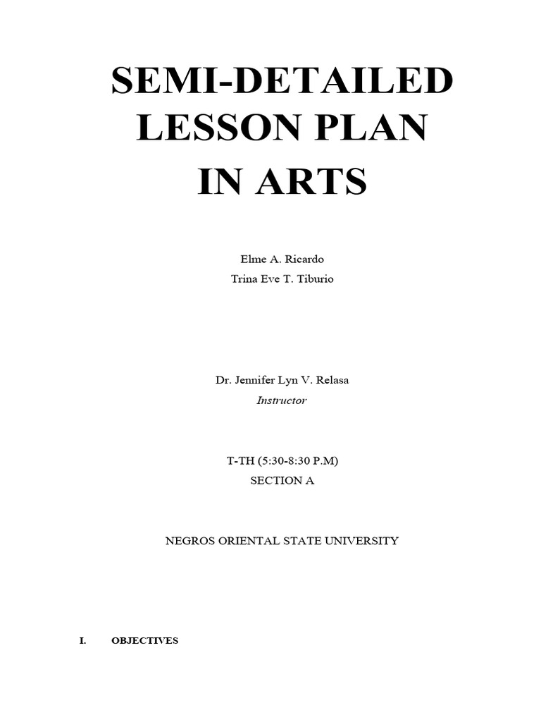 Landscape Painting Lesson Plan | PDF | Paintings | Landscape