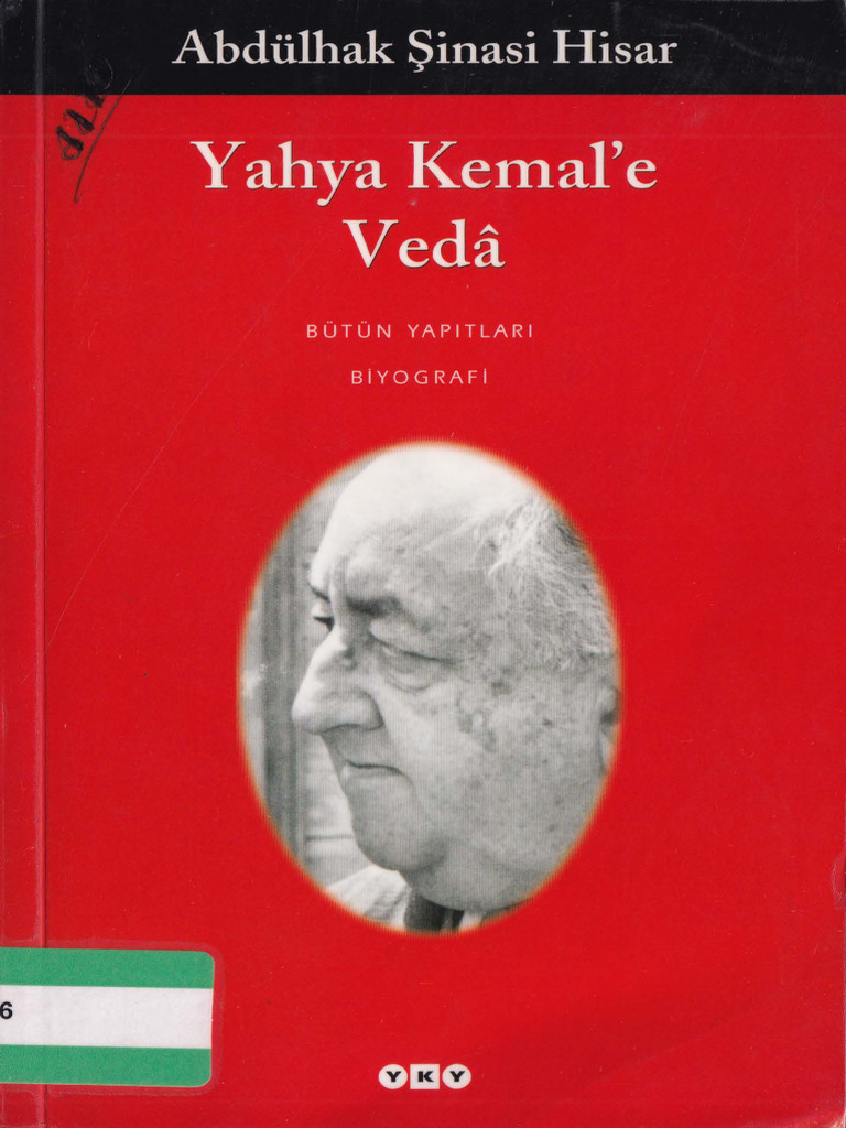 Abdülhak Şinasi Hisar - Yahya Kemal'e Veda | PDF