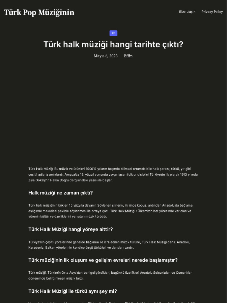 Azra'Nın Müzik Ödevi | PDF