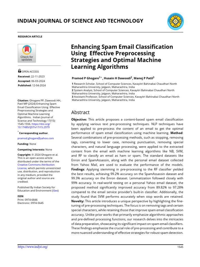 IJST-2023-2979 (2) | PDF | Machine Learning | Statistical Classification