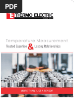 Tempsens General Catalogue 2023 X7 1 | PDF | Thermocouple | Applied And ...