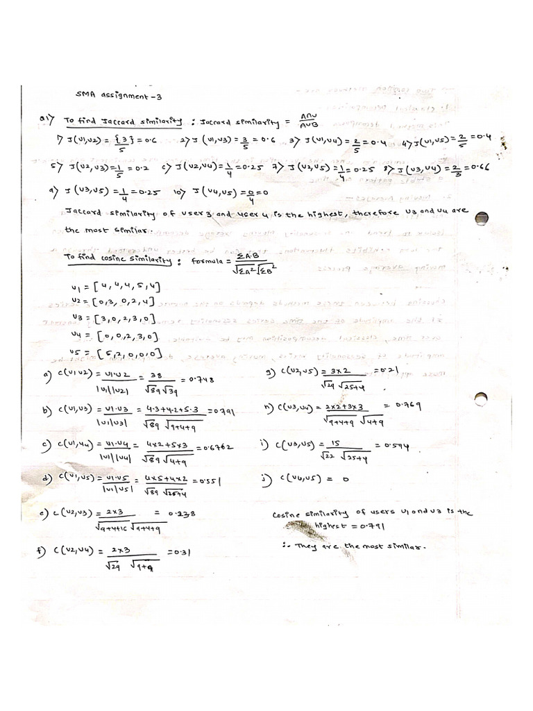 9181 SMA Assign3 | PDF