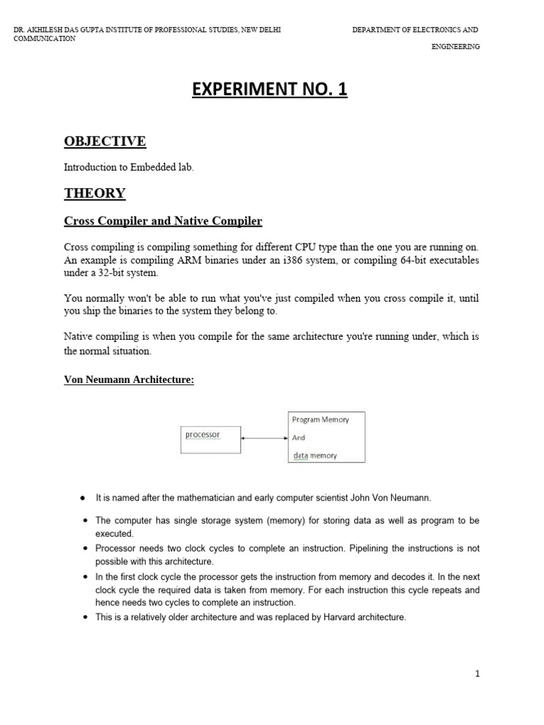 Embedded College File | PDF | Microcontroller | Central Processing Unit