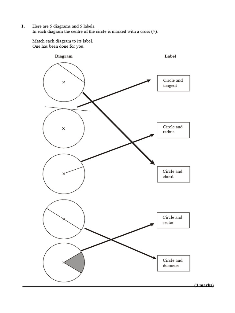 Circle | PDF | Circle | Area