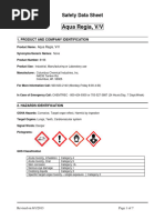 MSDS Liquor Ammonia | PDF | Ammonia | Water