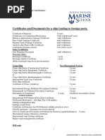 IOPP Certificate Overview and Requirements | PDF
