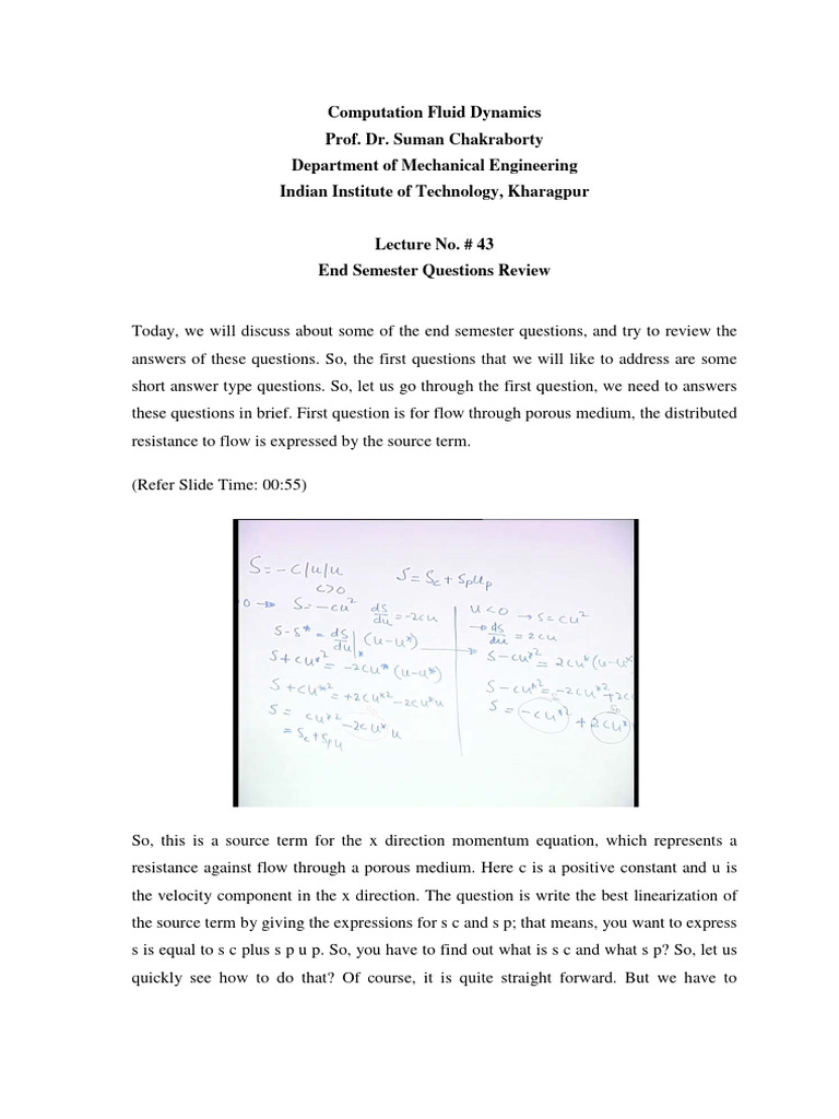 lec43 | PDF | Fluid Dynamics | Diffusion