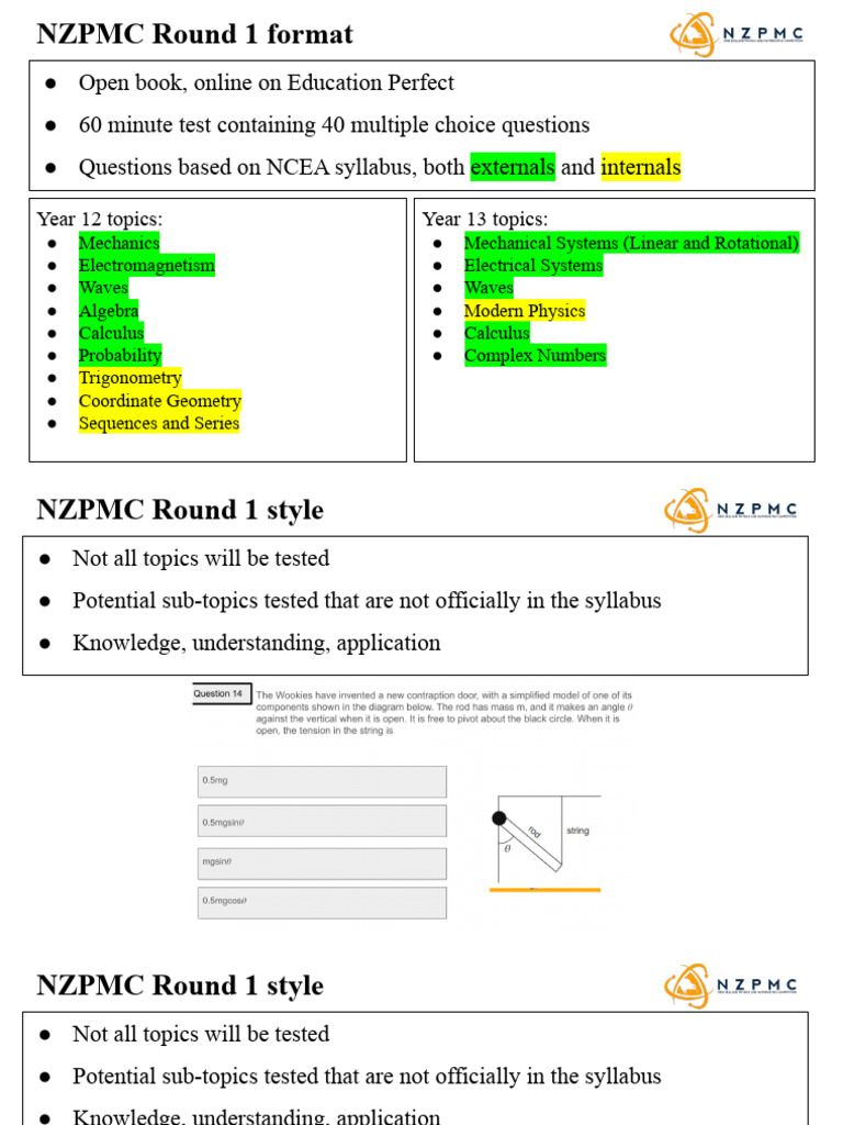 13 - 04 - 2024 NZPMC Workshop Slides | PDF | Motion (Physics ...
