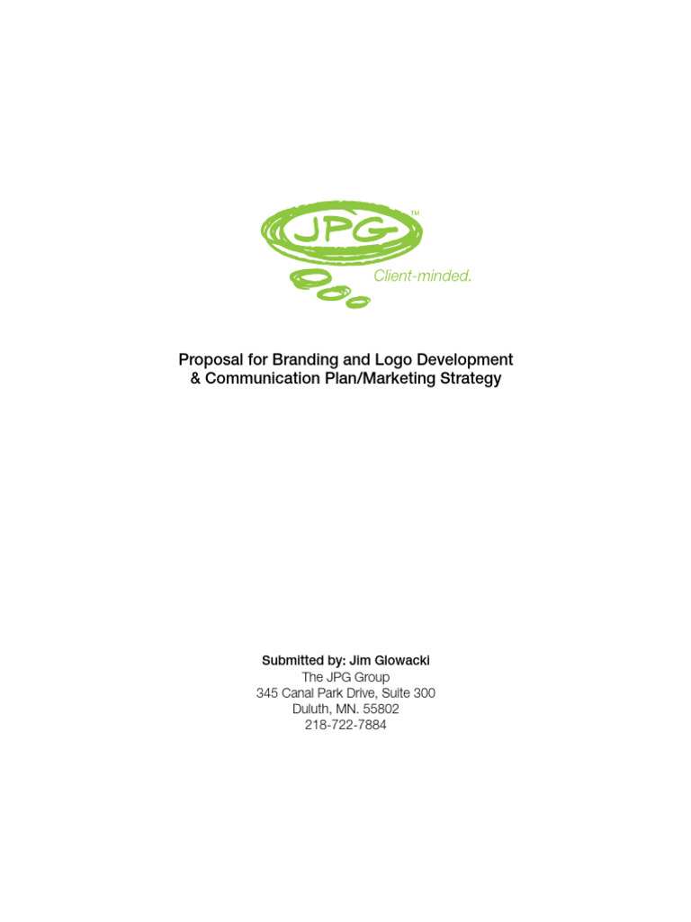 Branding and Marketing Proposal for Aviation | PDF | Brand | Marketing