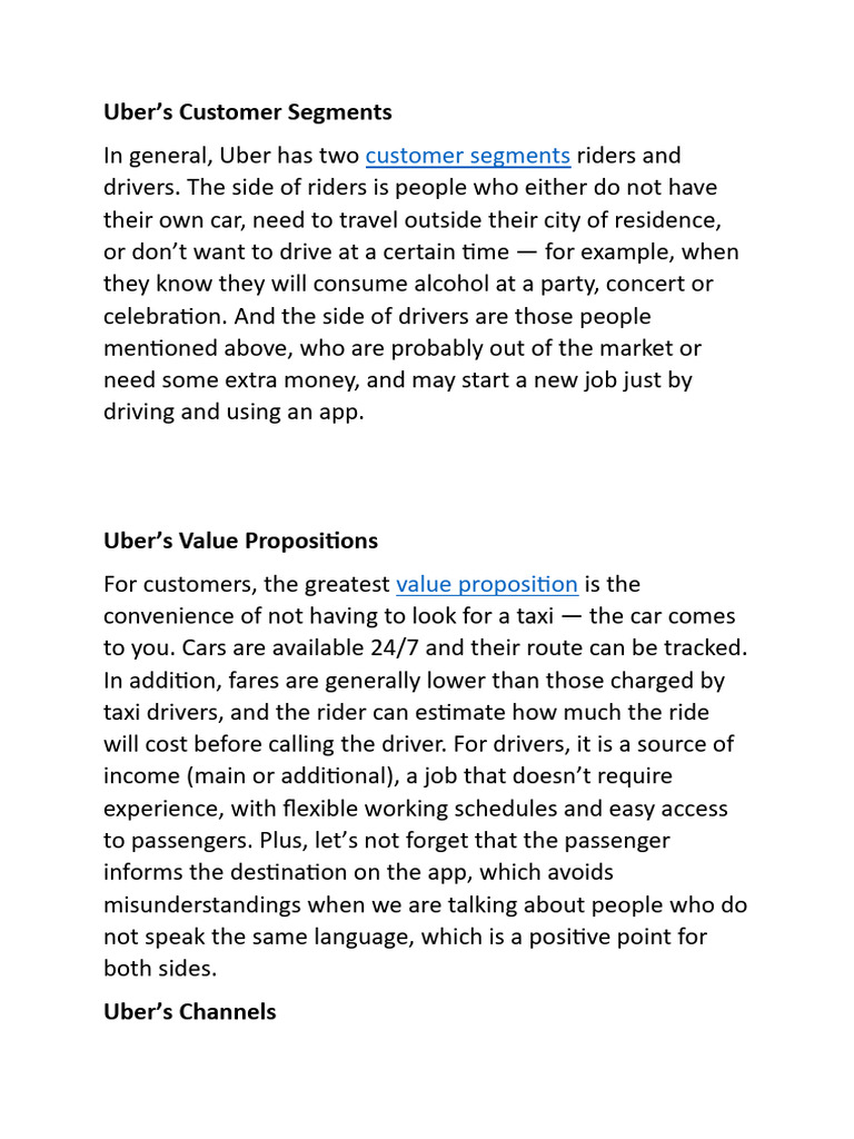 Uber PDF | PDF | Transport