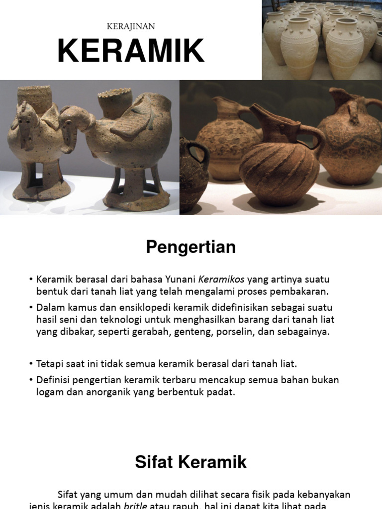 Materi Keramik | PDF