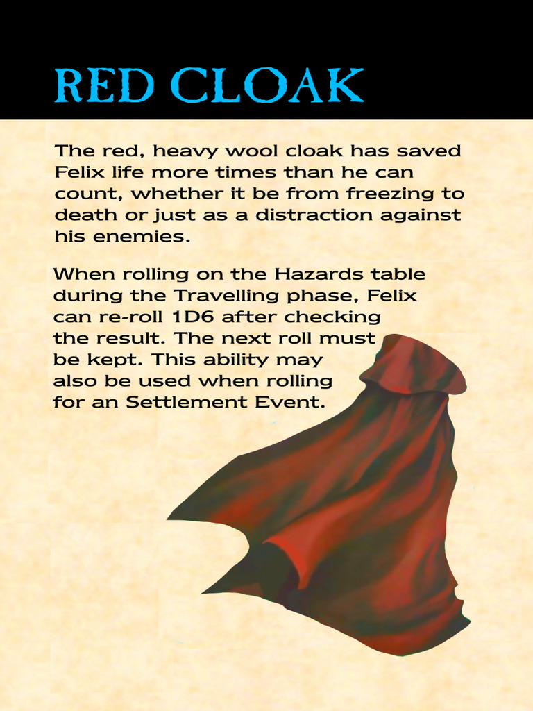 Red Cloak | PDF