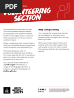 ActivityLog Volunteering | PDF