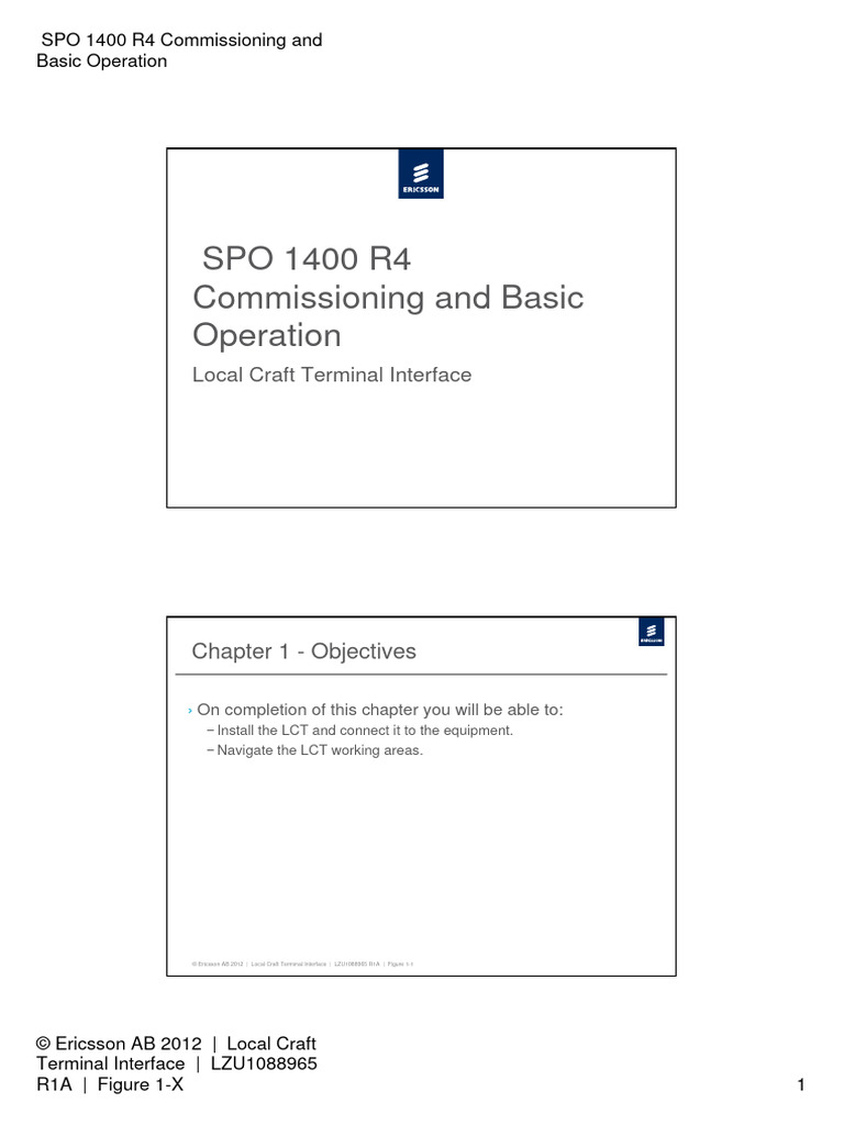 SPO 1400 Basic Commissioning and Basic Operation 1 | Download Free PDF | Graphical User ...