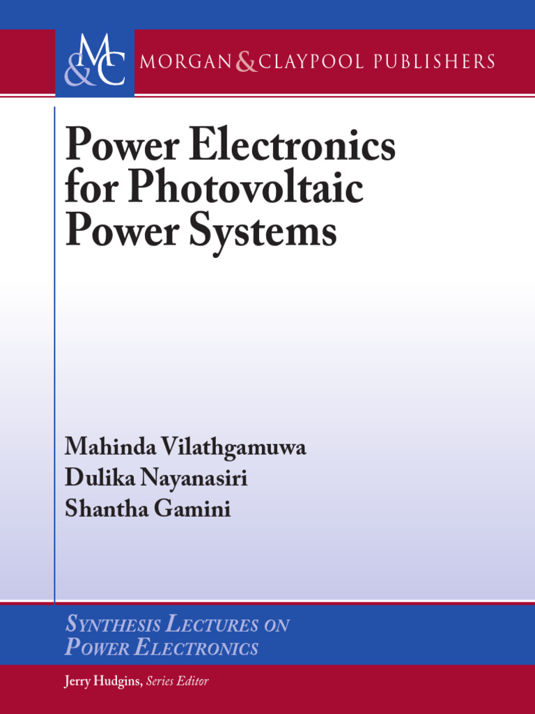 Energy Storage in PV Power Systems | PDF | Photovoltaics | Electricity ...