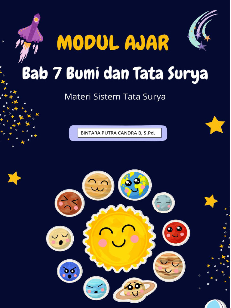 Modul Ajar Tata Surya 3 | PDF