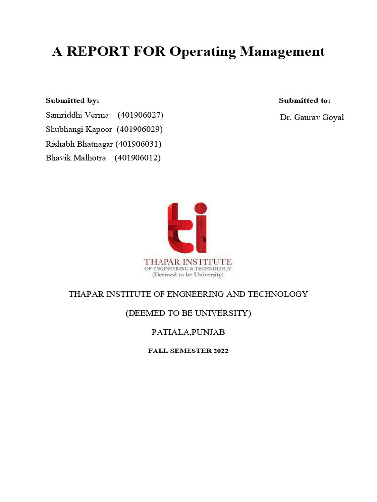 Om Report Group4 | PDF | Linear Programming | Matrix (Mathematics)
