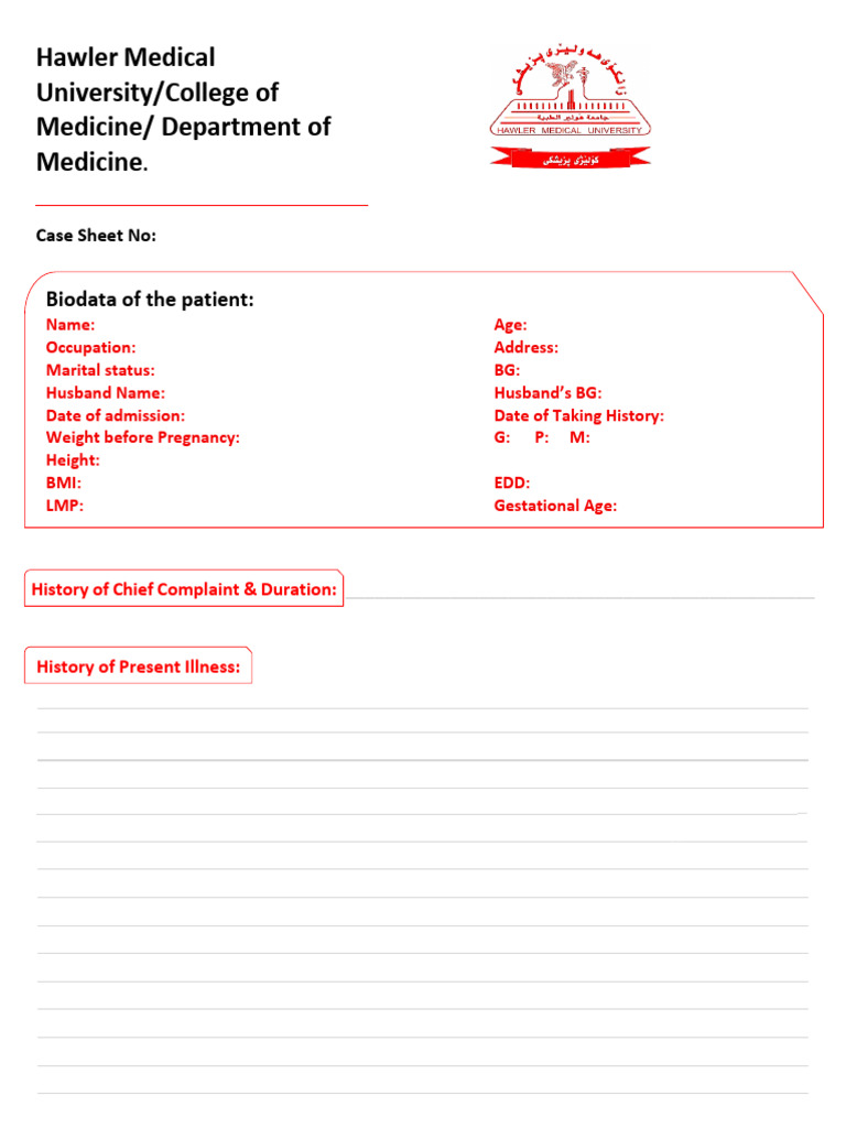 Stage 3 - GUE Logbook Case Template (Obstetrics) (2 Copies) | PDF ...