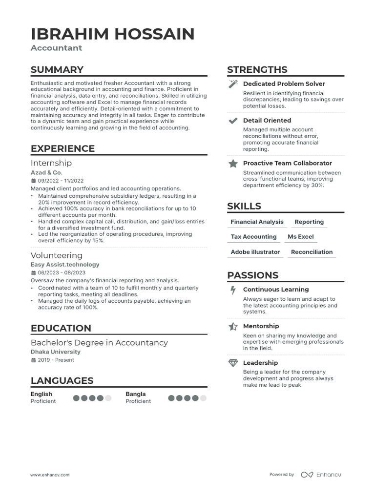 Ibrahim Hoss A in Resume | PDF | Accounting | Business