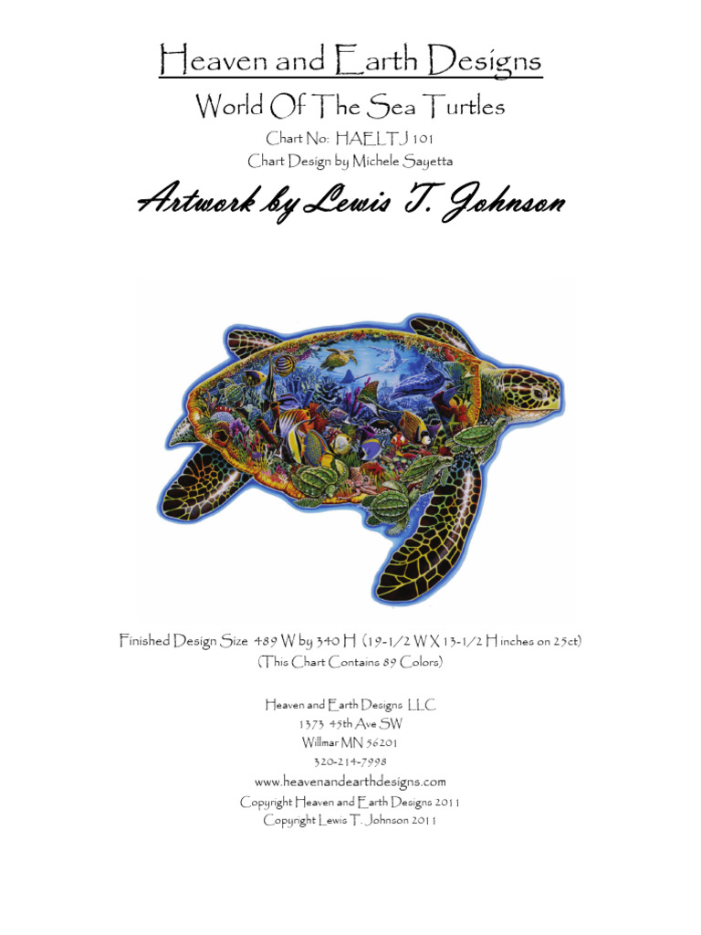 World of The Sea Turtles | PDF | Textile Arts | Textiles