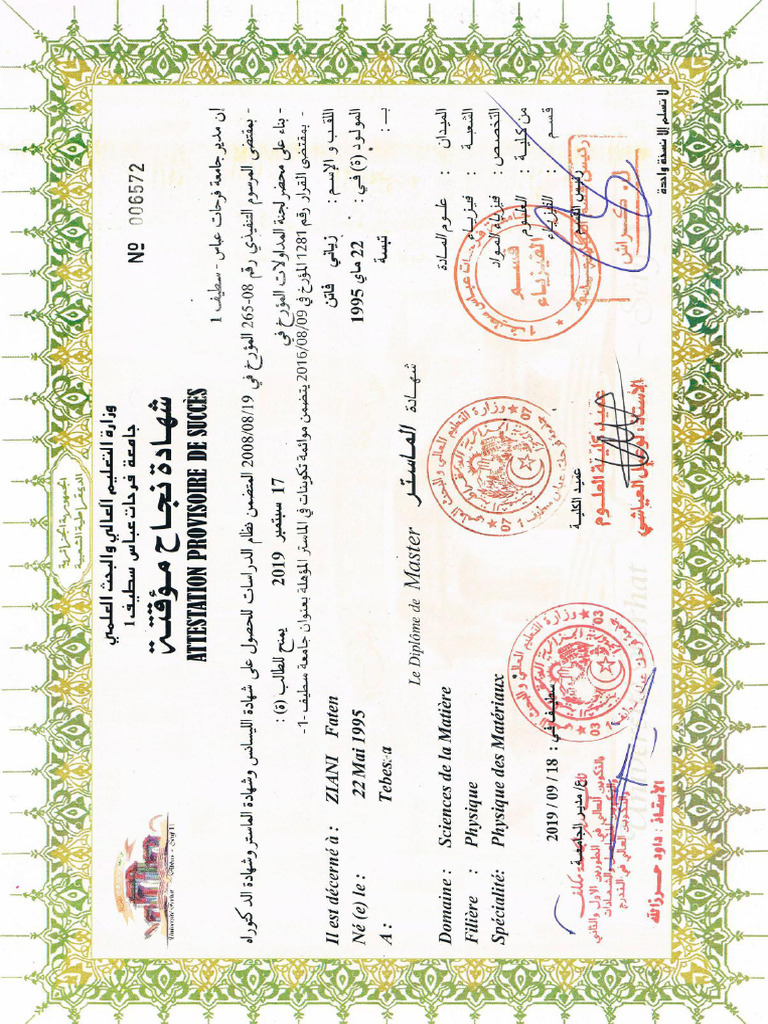 Diplome Master Min | PDF