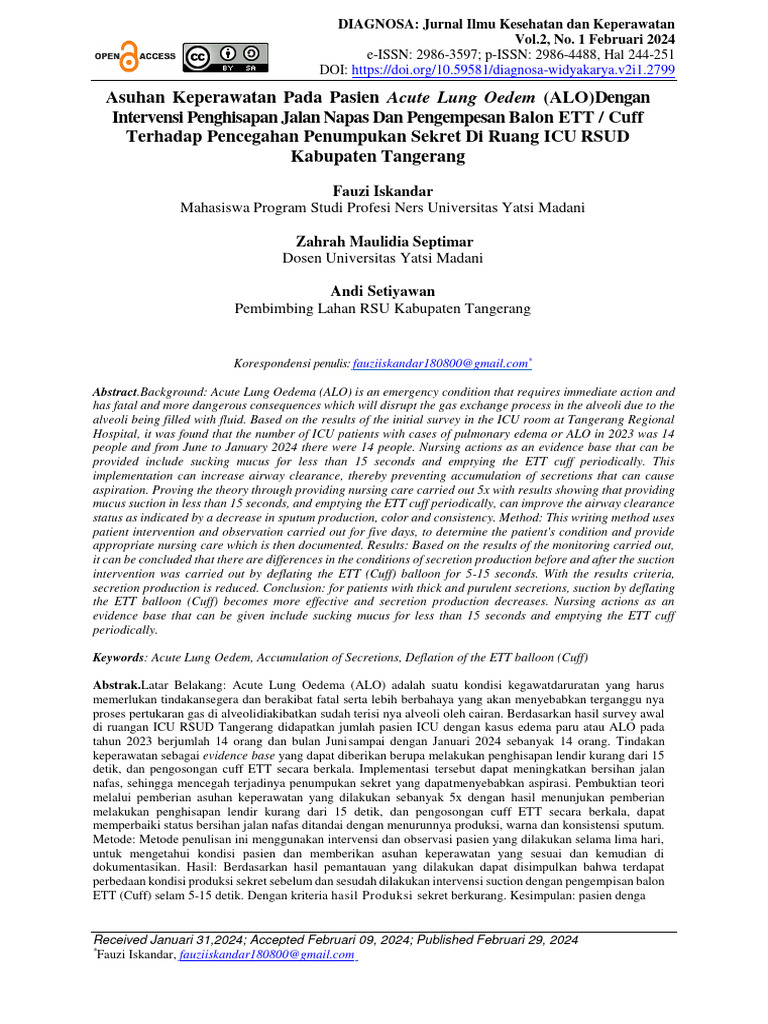 Diagnosa Vol 2 No 1 Febuari 2024 Hal 244-251 | PDF