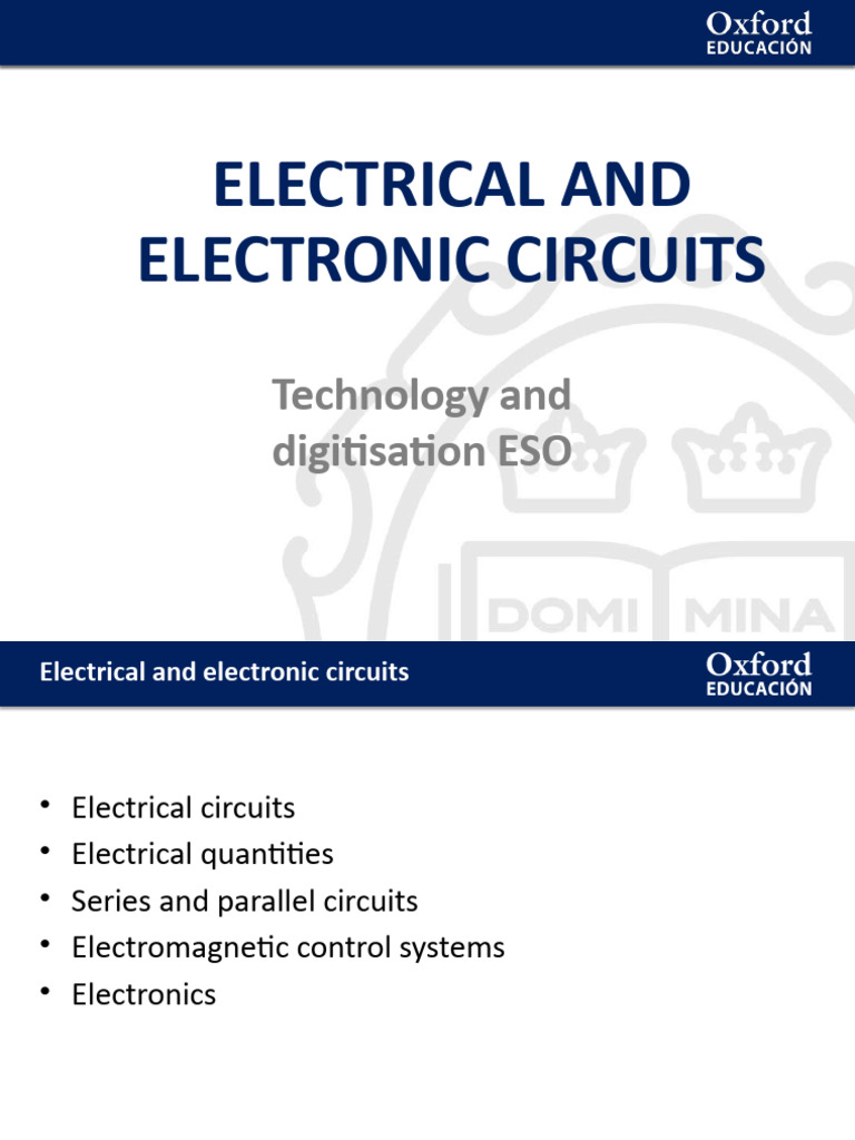 elec_circ_presentation | PDF | Voltage | Electronics