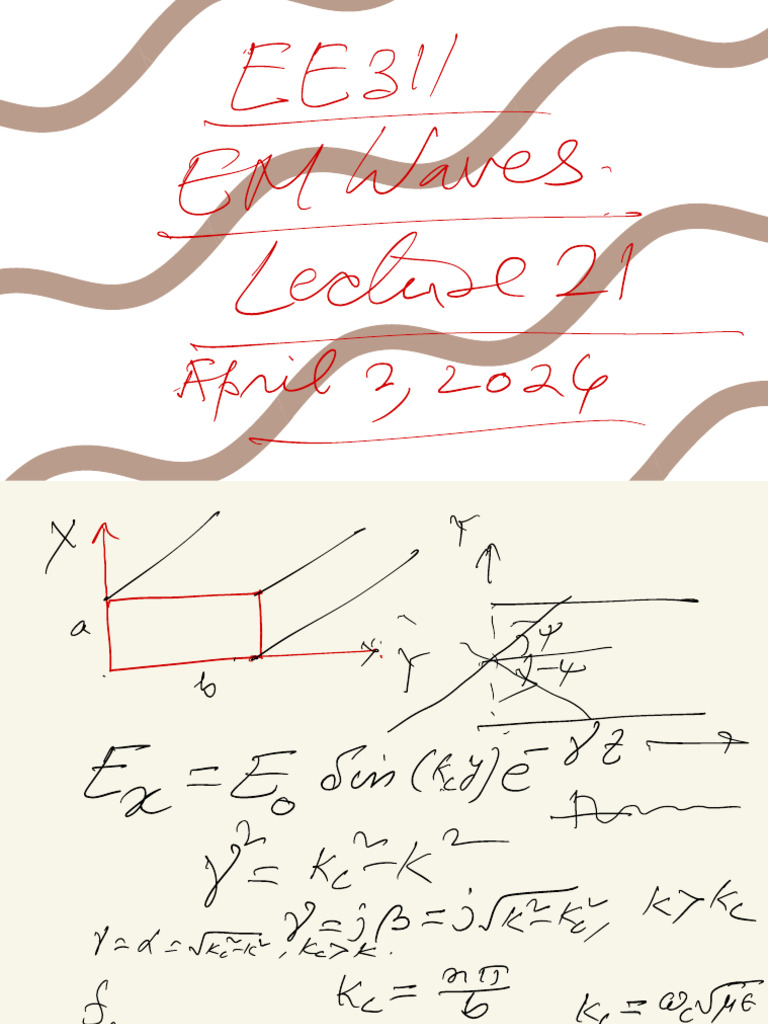 Lecture 21 EE311 - April 2 2024 | PDF