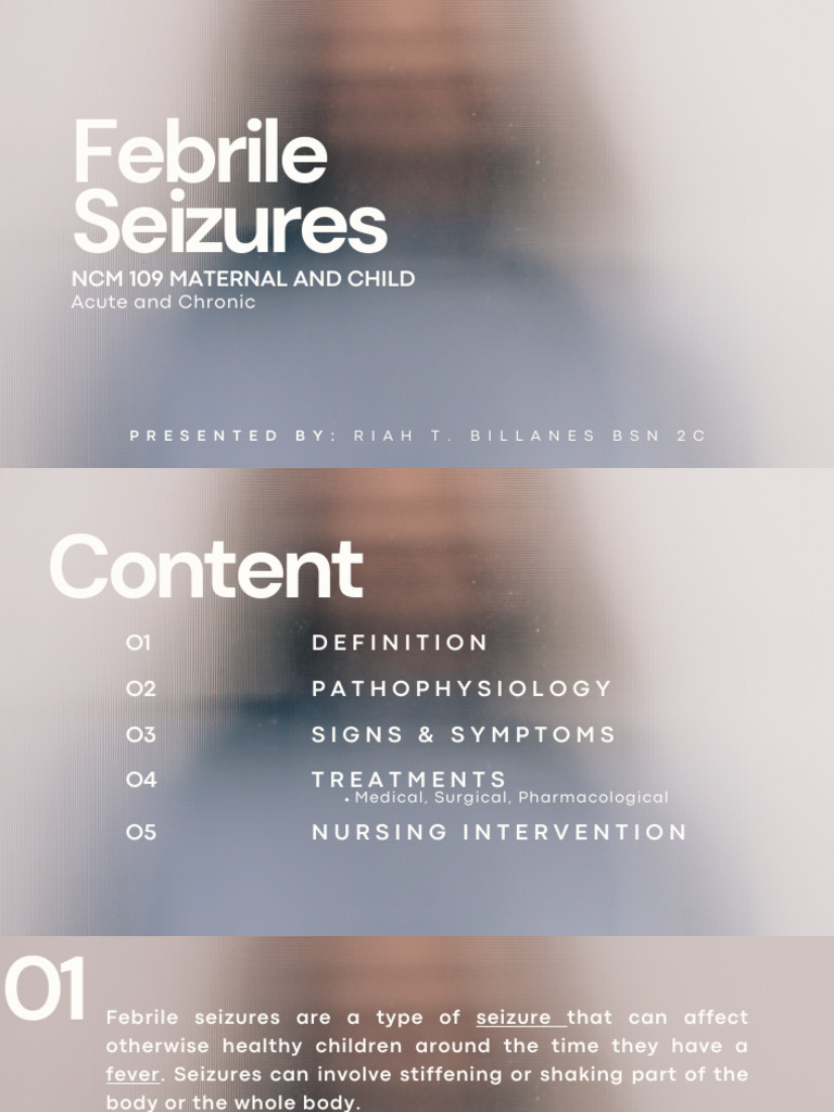 Febrile Seizures | PDF | Epilepsy | Fever