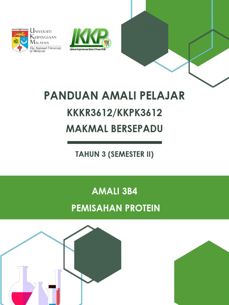 3B4 - Pemisahan Protein | PDF