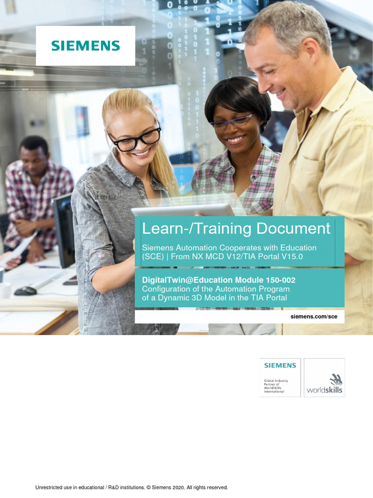 SCE-150-002 - Configuration of The Automation Program of A Dynamic 3D ...