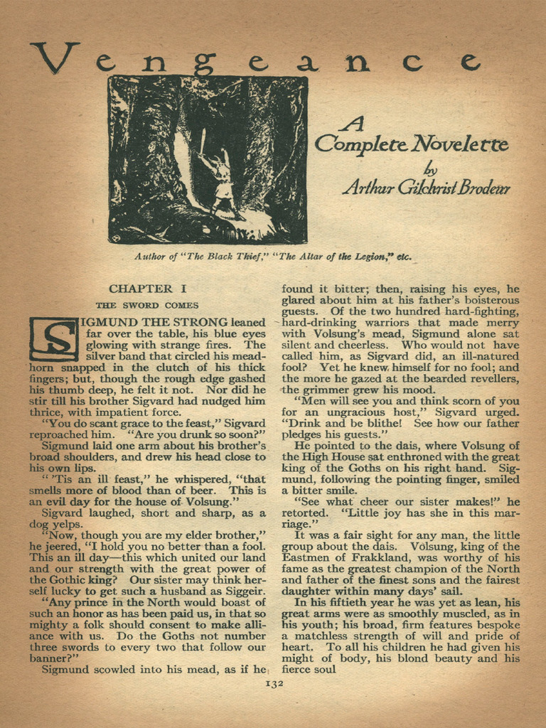 Arthur Gilchrist Brodeur - Vengeance | PDF