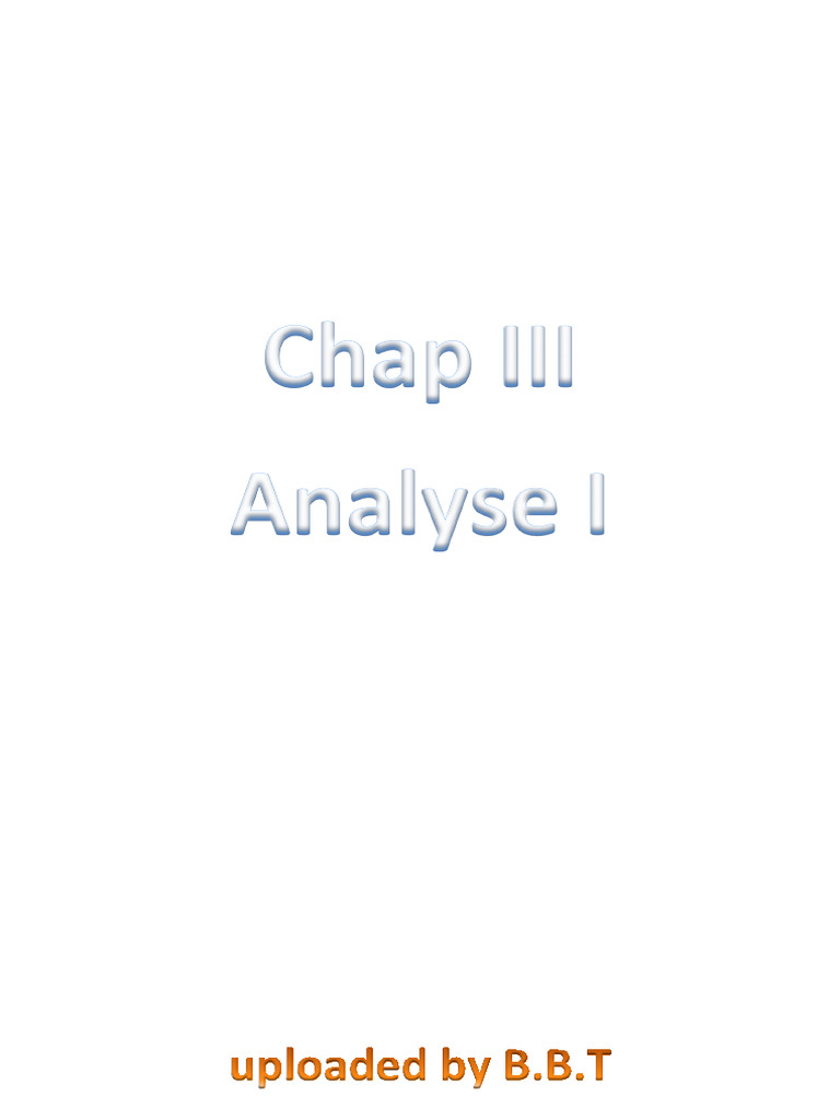 Chap III | PDF