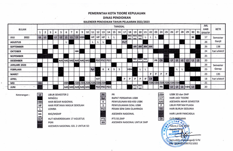 Kalender 2022-2023 | PDF