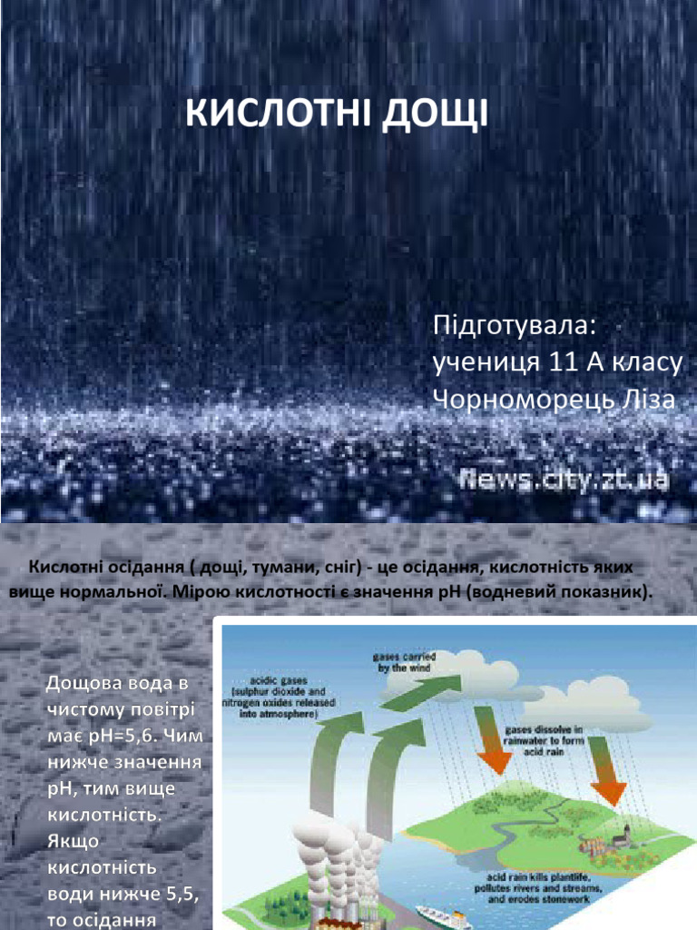 4081 Prezentaciya Na Temu Kyslotni Doschi Skachaty | PDF