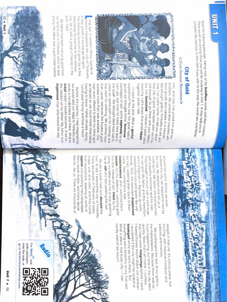 Grade 6 Unit 1 Vocab. | PDF