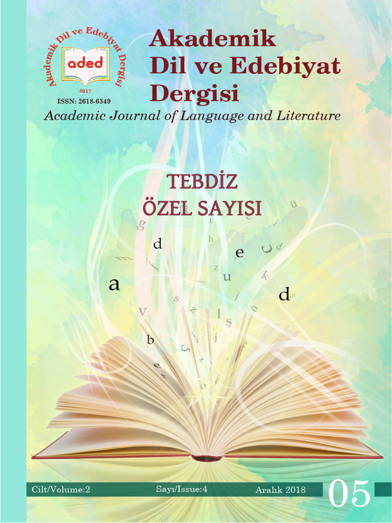 Akademik Dilve Edebiyat Dergisi Cilt 2 S | PDF