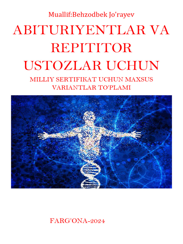 Milliy Ser 2024 | PDF