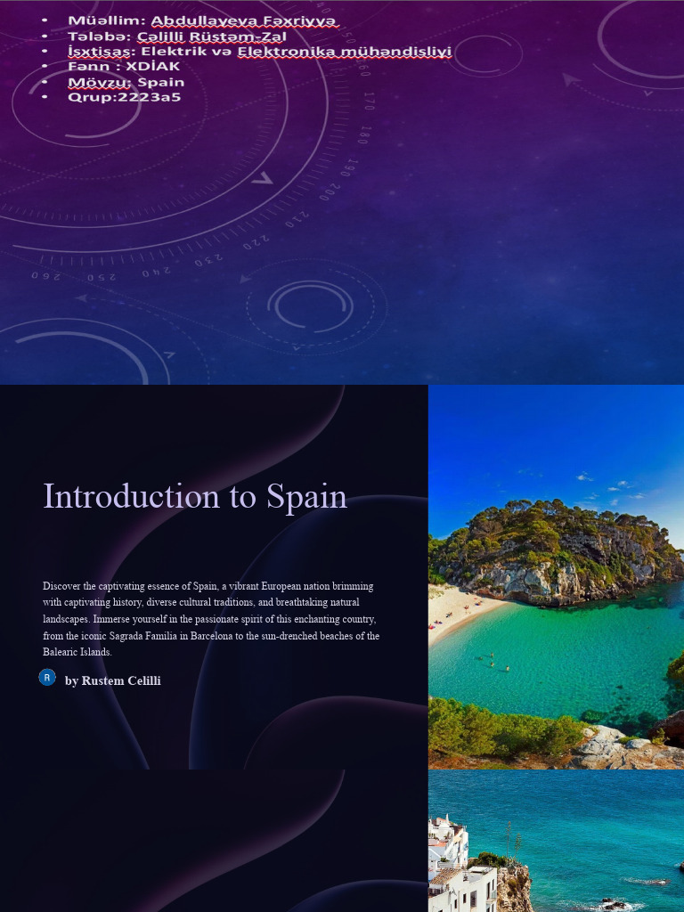 Introduction To Spain | PDF | Spain | Spanish Cuisine