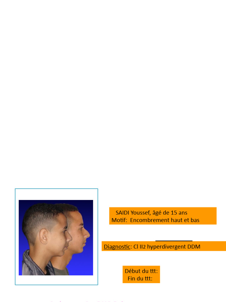 Modele de Presentation Cas Cliniques Duo | PDF | Dentisterie | Bouche