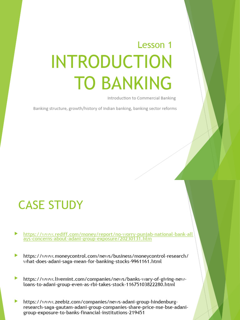 Chapter 1 Banking | PDF | Banks | Loans