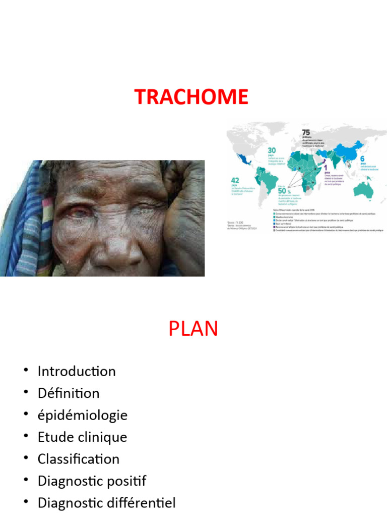 Trachome : Comprendre et Agir | PDF | Épidémiologie | Soins de santé