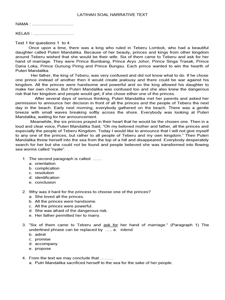 Narrative text | PDF | Cinderella