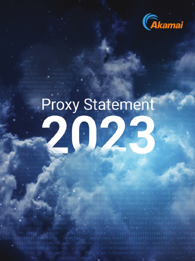 Proxy Statement BMK | PDF | Cloud Computing | Computer Security