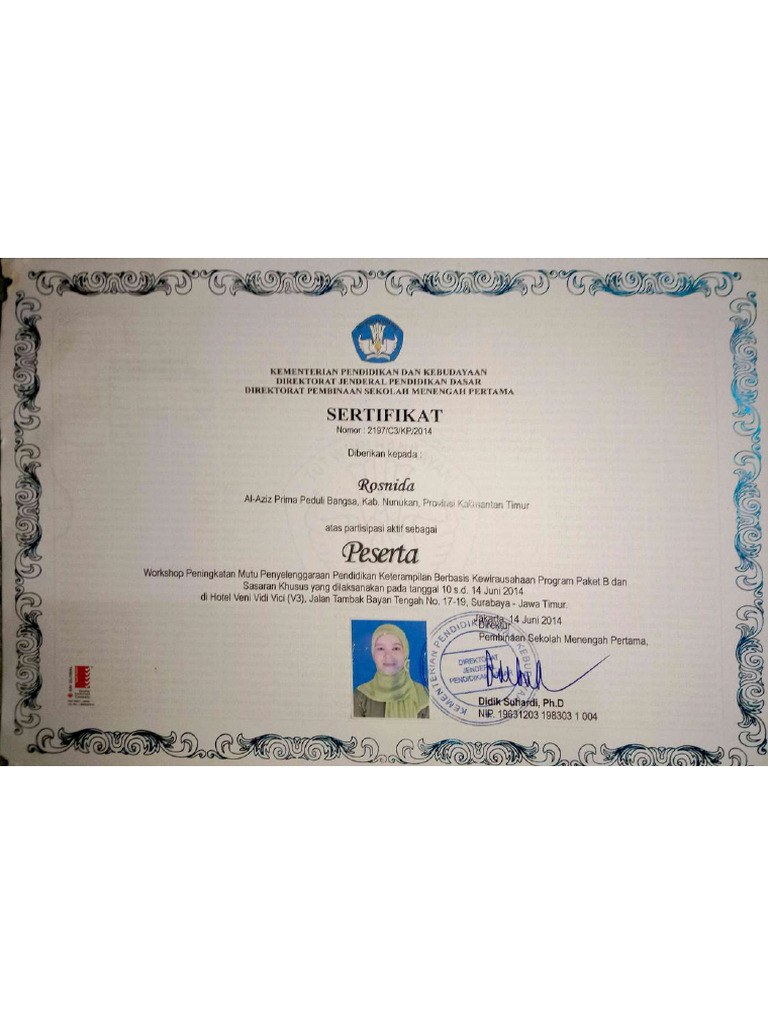 Sertifikat 2014 2 Compressed Pdf