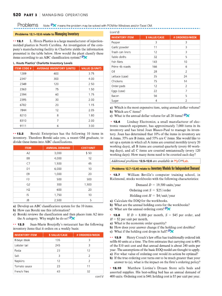 ch07 Book Problems | PDF