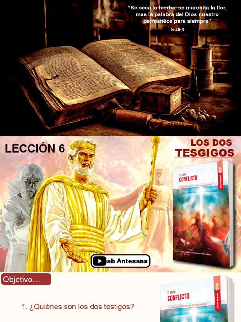 Los Dos Testigos | Descargar gratis PDF | Biblia | Creencia religiosa y ...