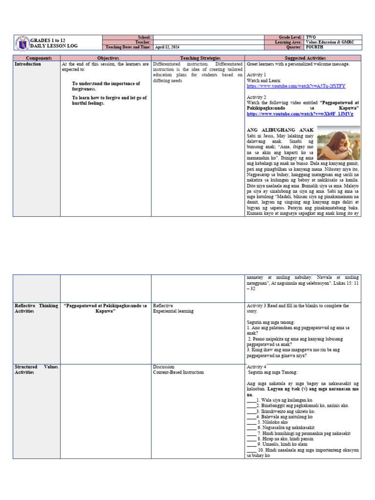 Q4-Wk2-Values-Education-Gmrc 2 | PDF